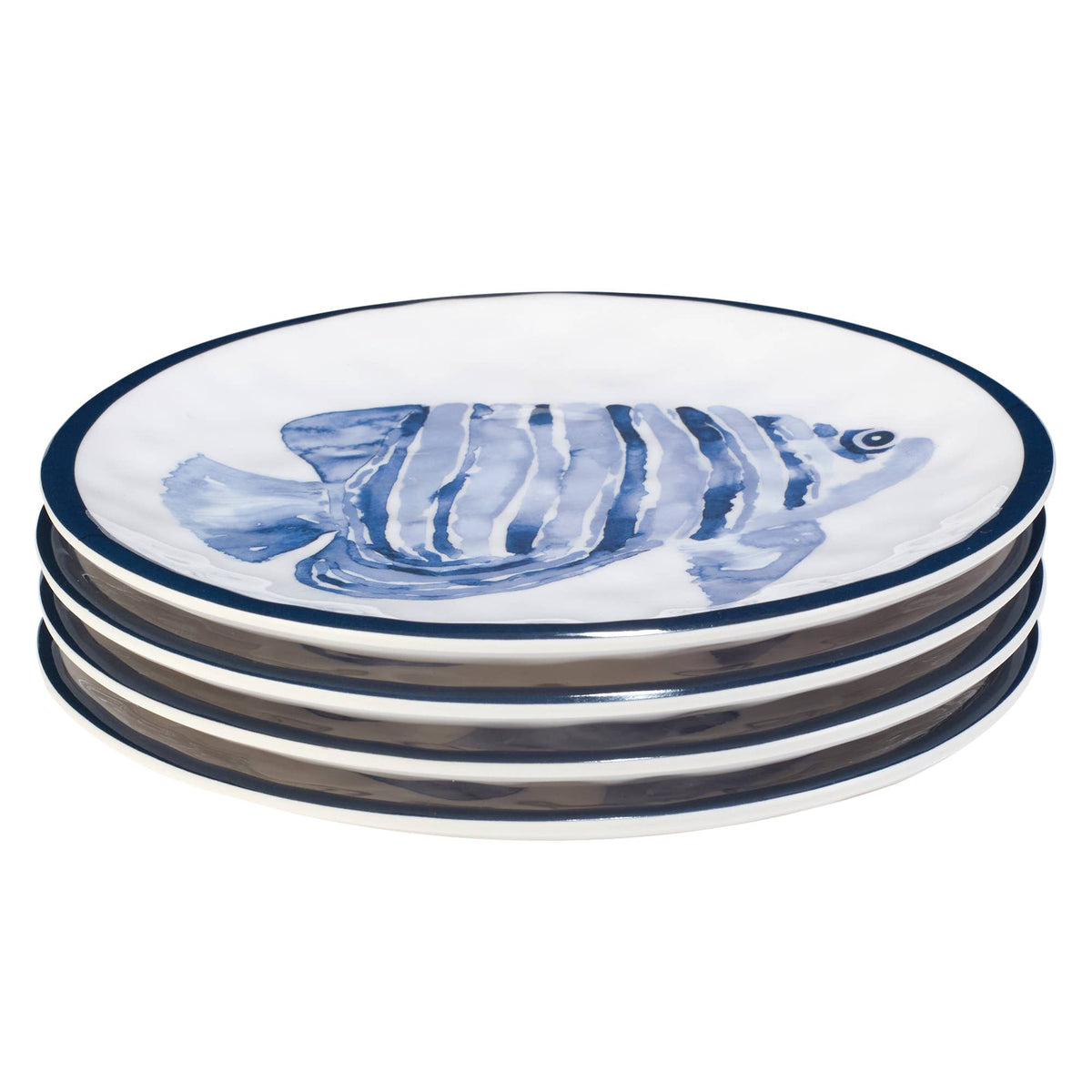 Sea Life Canape Plates - Set of 4 – Centre Pointe