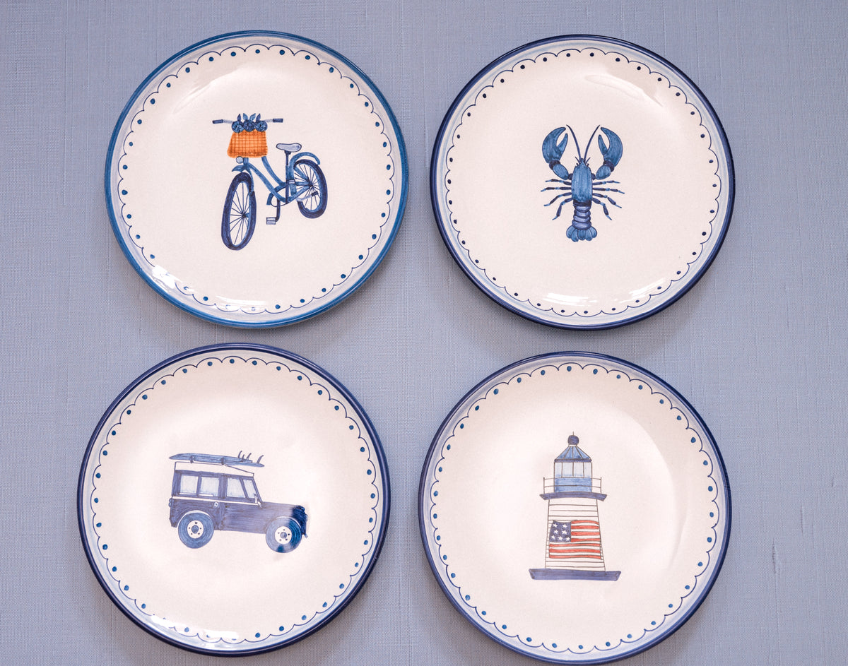 Nantucket Small Plates-Set of 4 – Centre Pointe